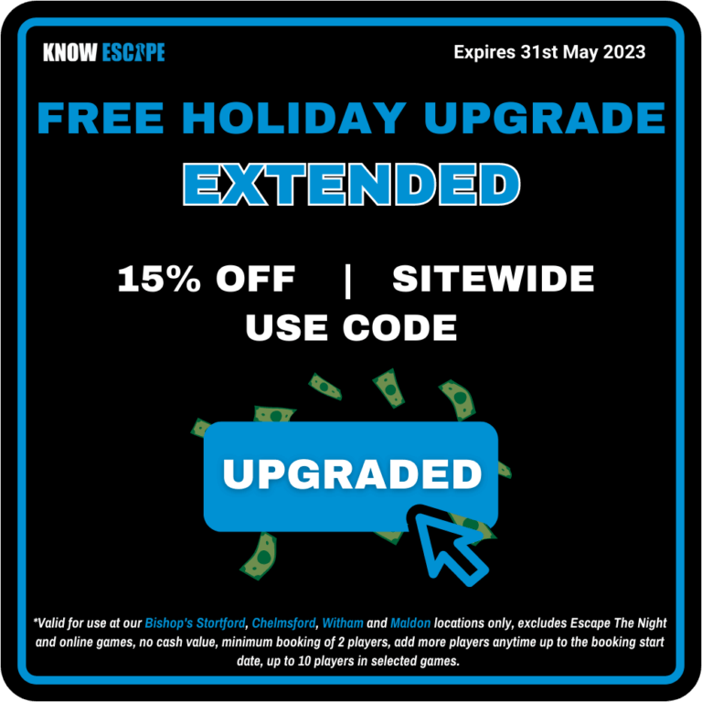 Rob The Bank - Escape Room - Maldon Escape Rooms