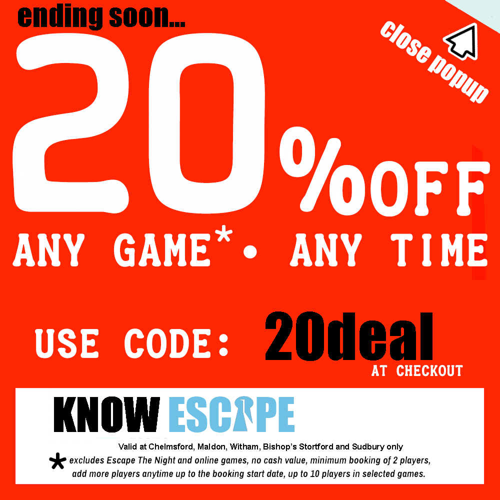 Rob the Bank - Maldon Escape Rooms