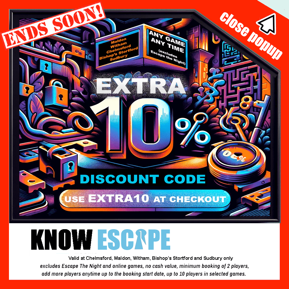 Rob The Bank - Escape Room - Maldon Escape Rooms